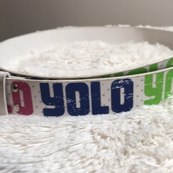 Accessories | Fun Colorful Yolo Belt | Poshmark